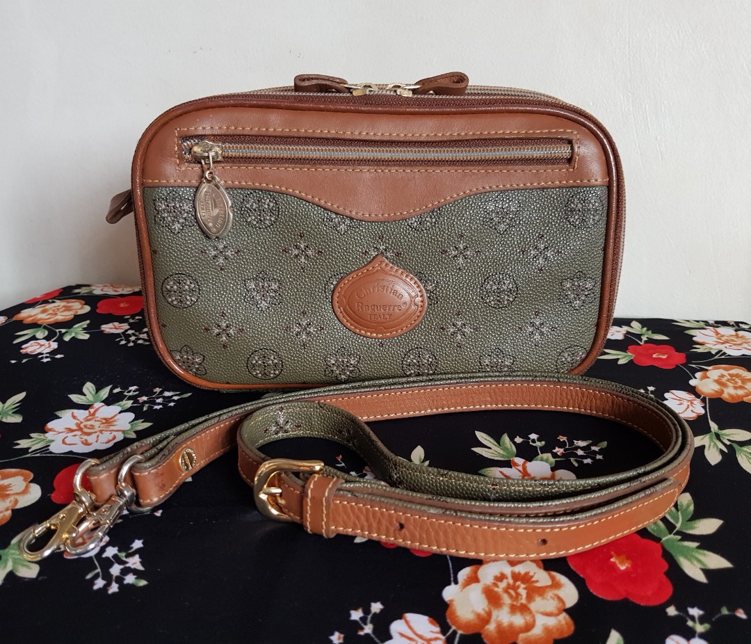 Vintage Christian Raguerre Italy bag, Luxury, Bags & Wallets on Carousell