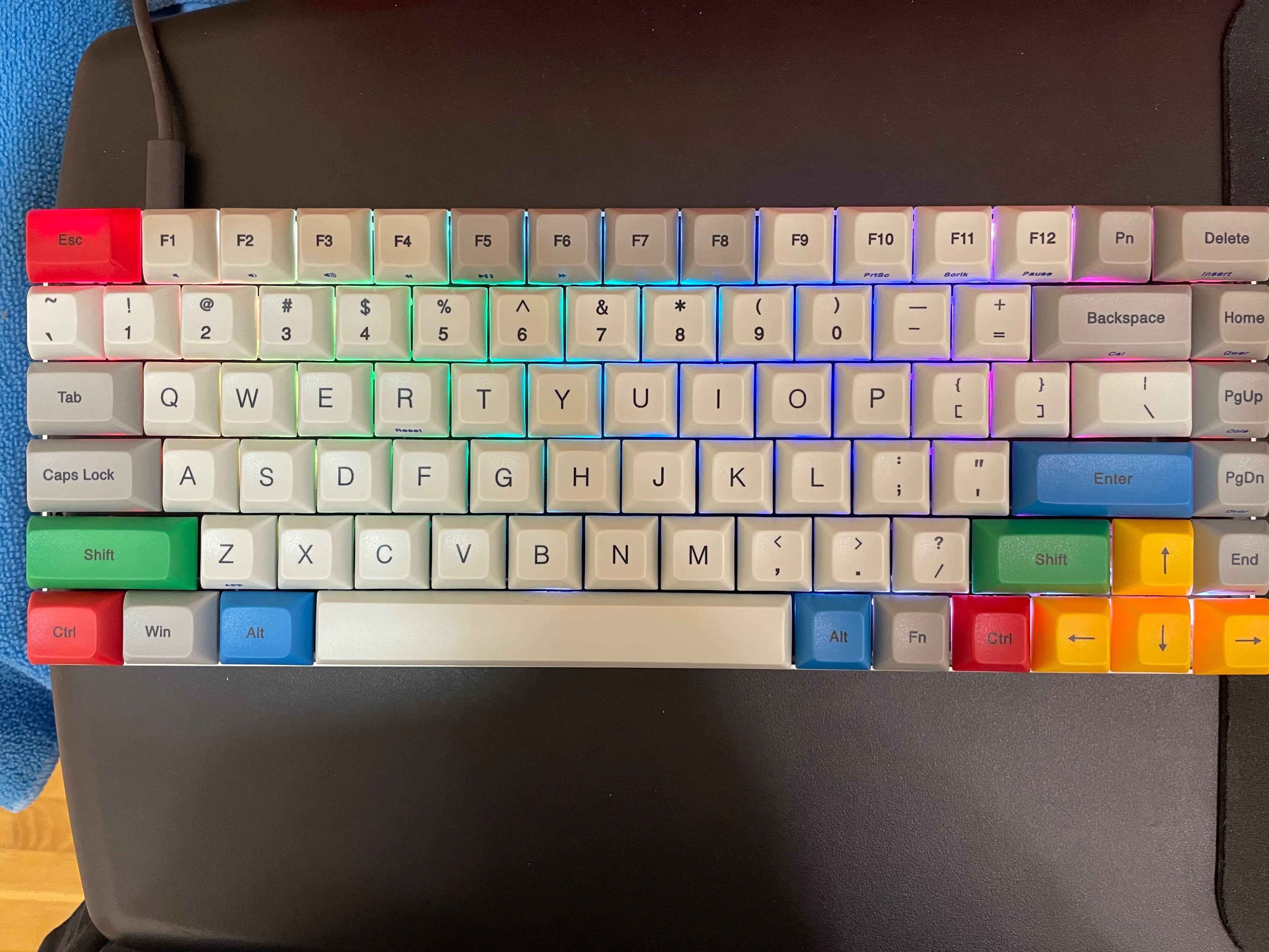 Vortex race 3 RGB mechanical keyboard 75%, Computers & Tech, Parts ...