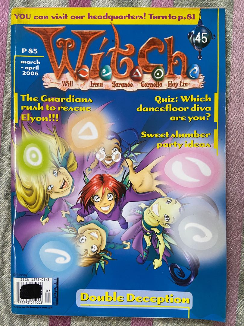 #45 WITCH ( W.I.T.C.H ) issue #45, Hobbies & Toys, Books & Magazines ...