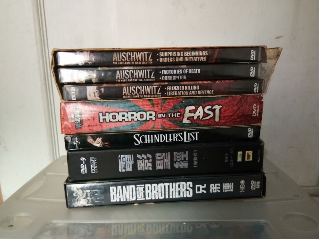 World War DVD bundle War Movies Schindler's list BBC World War 2 ...