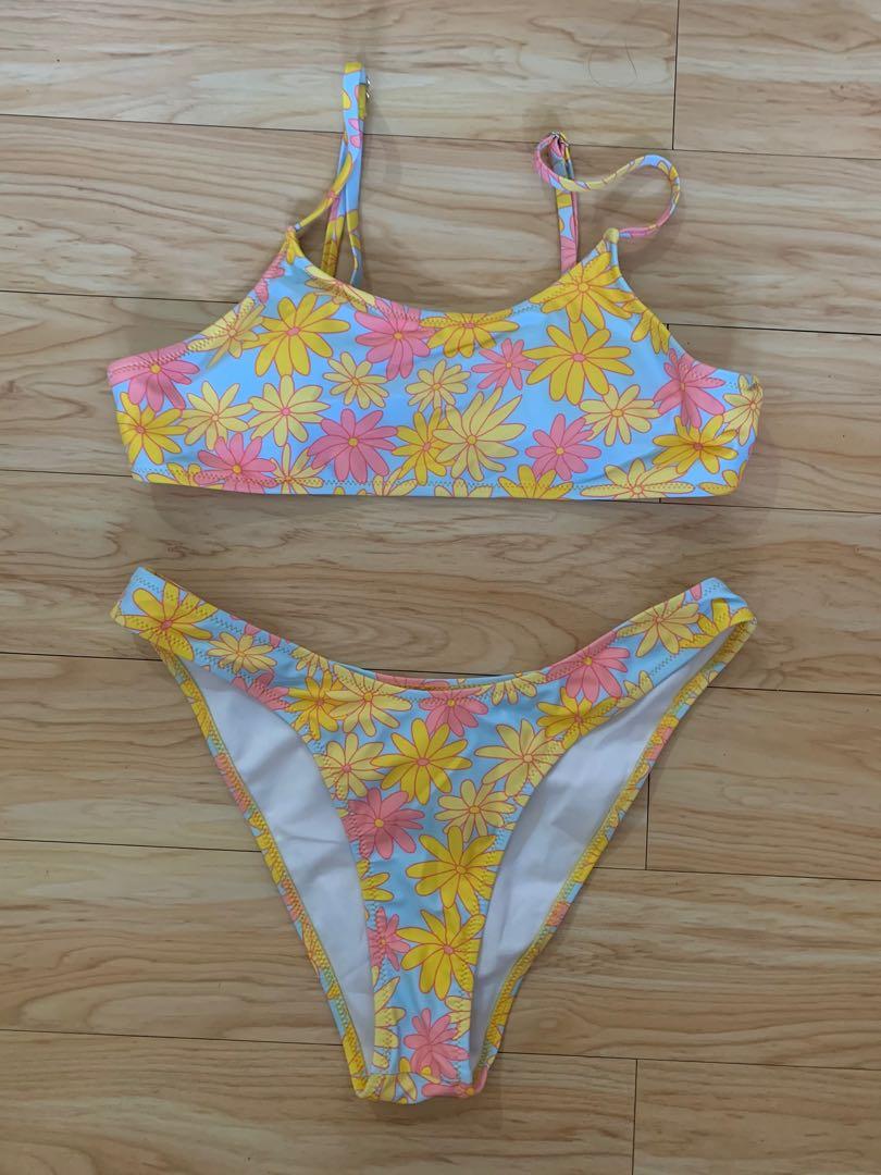 Yellow Bikini Womens Fashion Swimwear Bikinis And Swimsuits On Carousell
