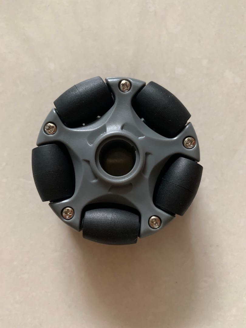 s HERCHR Double Row Multi-Directional Wheels 60mm Robot Omni Wheel