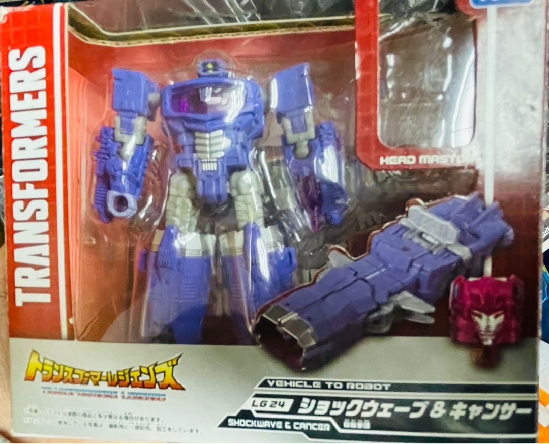 清屋平讓 內全新 Takara 變形金剛 Transformers Legends LG-24 Shockwave 泰坦回歸 破壞大帝 ...