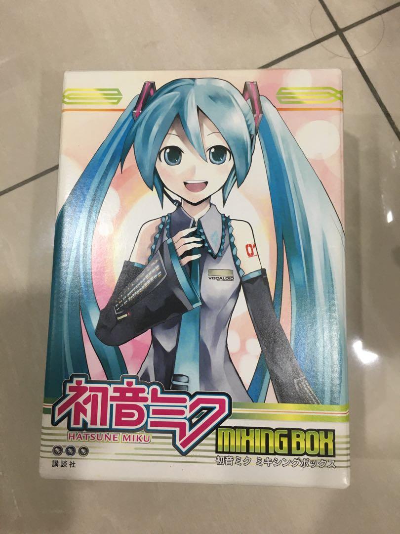 ( Rare ) Hatsune Miku Mixing Box with figure, Hobbies & Toys ...