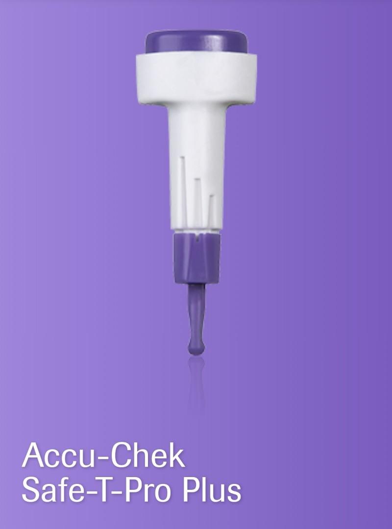 ACCU-CHEK Safe -T-Pro Plus lancet Device 200pcs per Box Exp 08/2024 ...