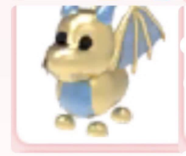 adopt me - GOLDEN DRAGON, 電子遊戲, 遊戲機配件, 遊戲週邊商品 - Carousell