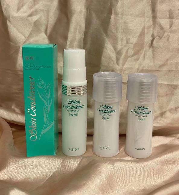 ALBION skin Conditioner Essential lotion spray set, Beauty & Personal ...