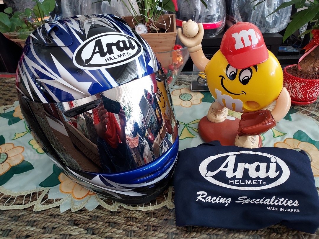 ARAI RAPAIDE SR STELLA IN SIZE L, Motorcycles, Motorcycle Apparel on ...