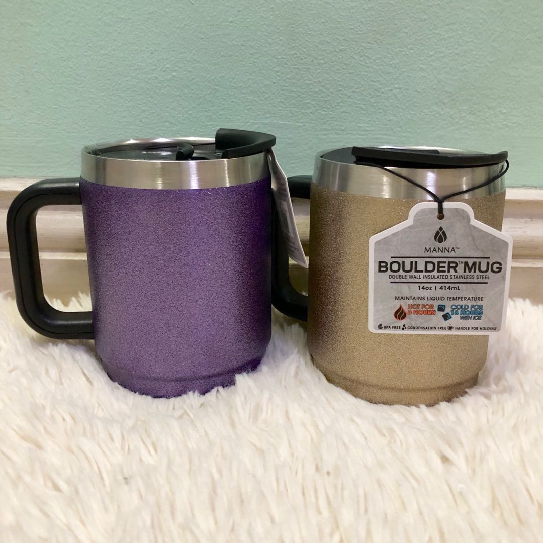 [Authentic] Manna Stainless Boulder Mug from US, Furniture & Home ...
