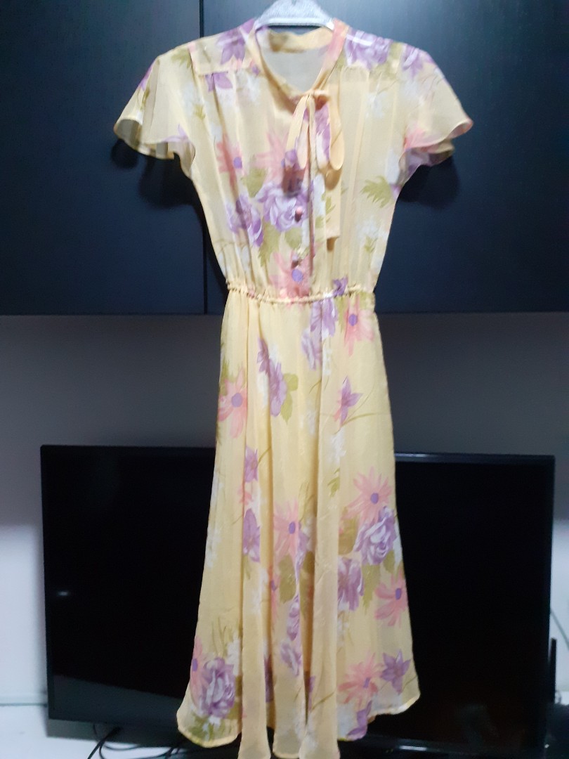 Authentic Vintage Dress, Women's Fashion, Dresses & Sets, Dresses on ...