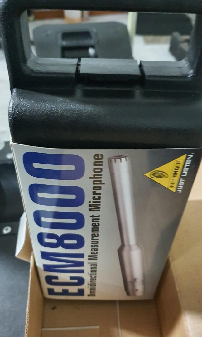 Behringer ECM8000 calibration measurement mic (only 1 unit left), Audio ...