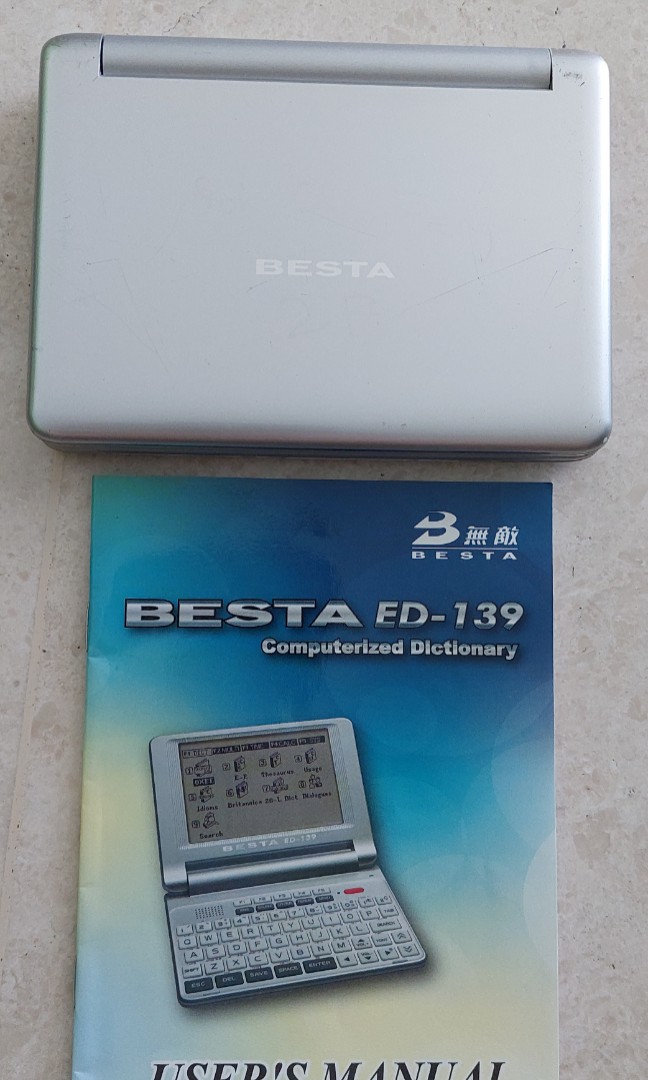Besta English Dictionary ED-139, Mobile Phones & Gadgets, Other Gadgets ...
