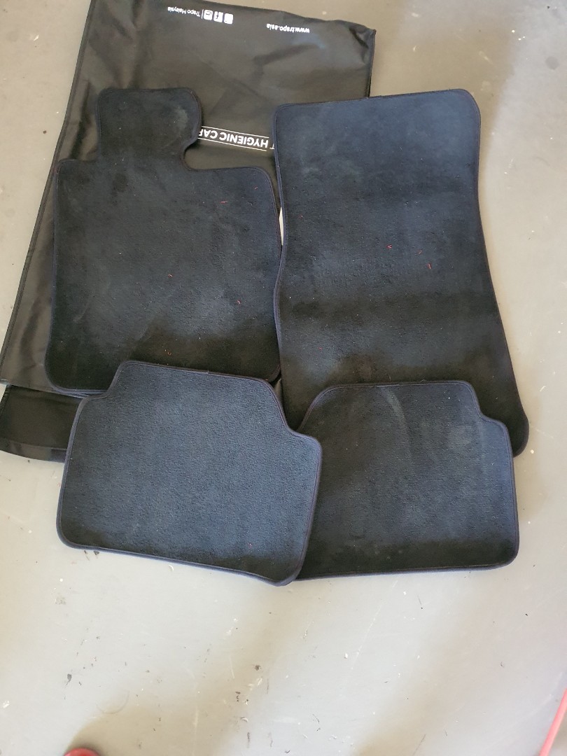 Bmw F20 floor mat 4 pc set, Car Accessories, Accessories on Carousell