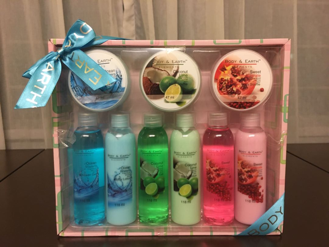 Body & Earth Gift Set, Beauty & Personal Care, Bath & Body, Body Care ...