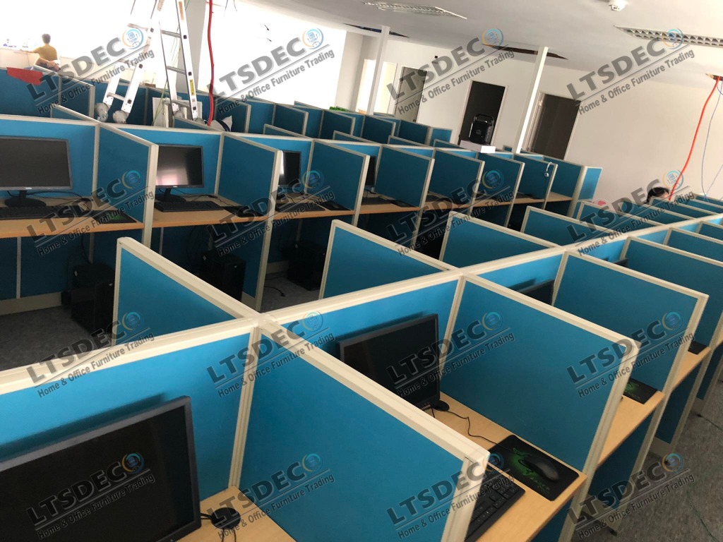 BPO TYPE CUBICLE_WORKSTATION OFFICE PARTITION, Furniture & Home Living ...