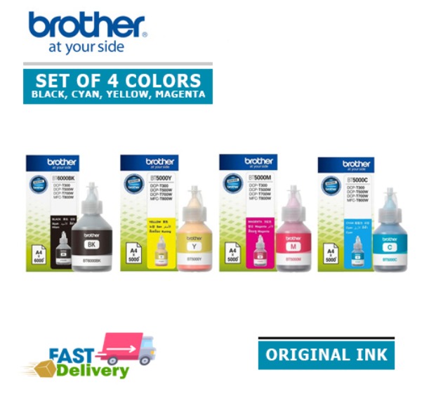 Brother Ink (Original) Set of 4 Colors, Computers & Tech, Printers ...