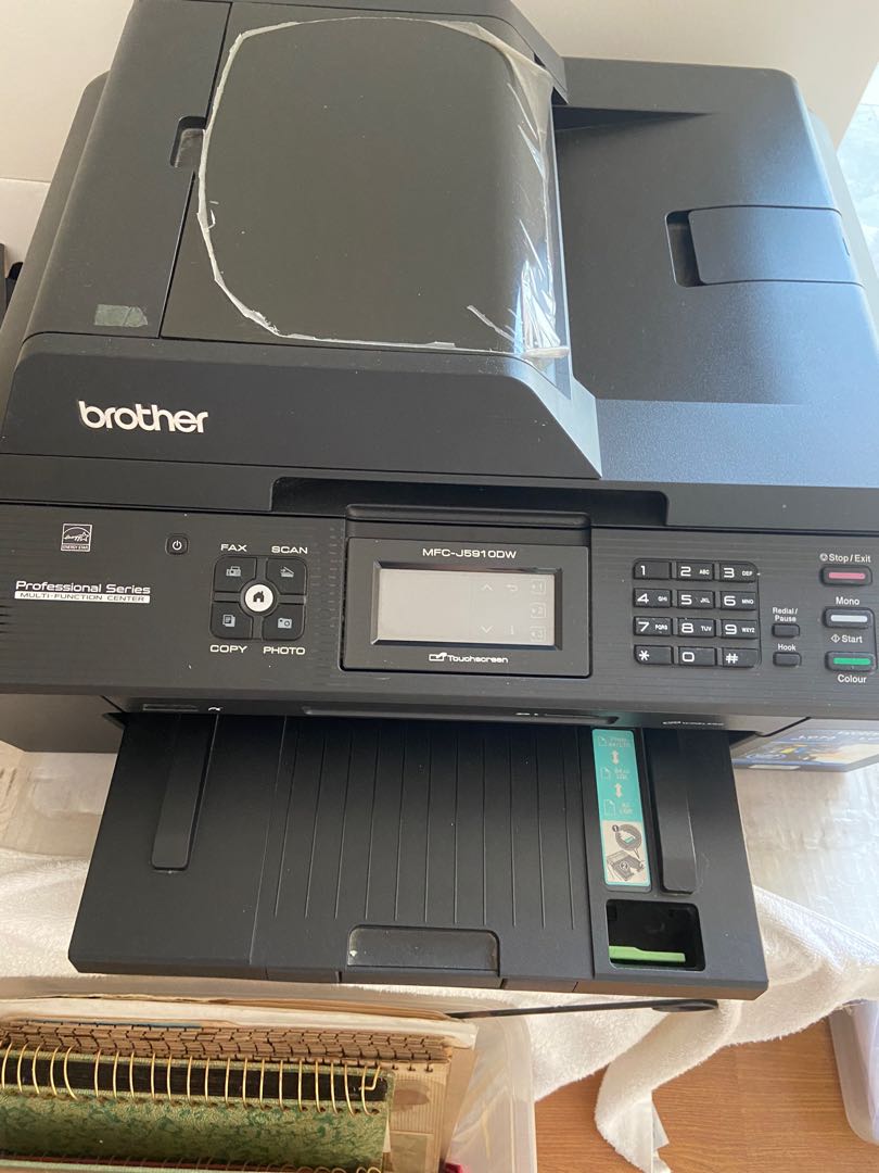 Brother model MFC-J5910 printer, scanner and fax machine, Computers ...
