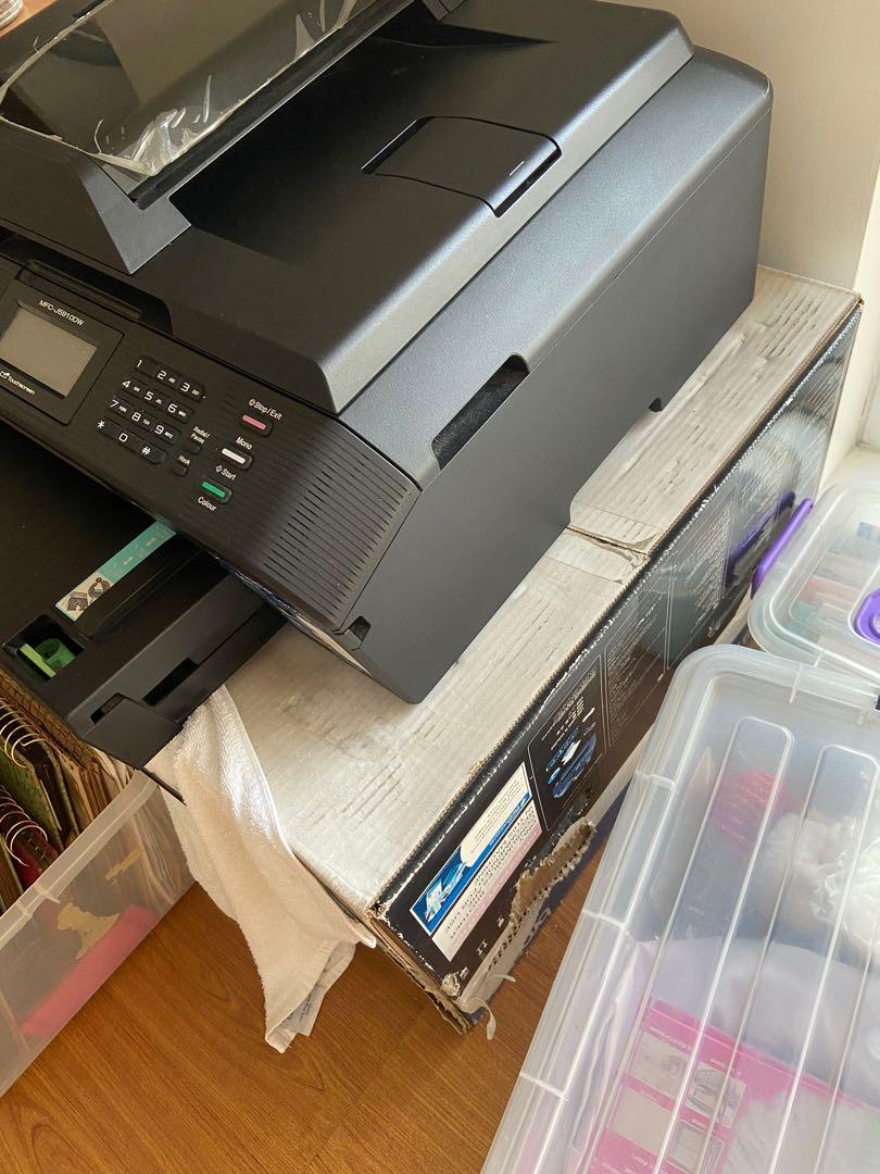 Brother model MFC-J5910 printer, scanner and fax machine, Computers ...