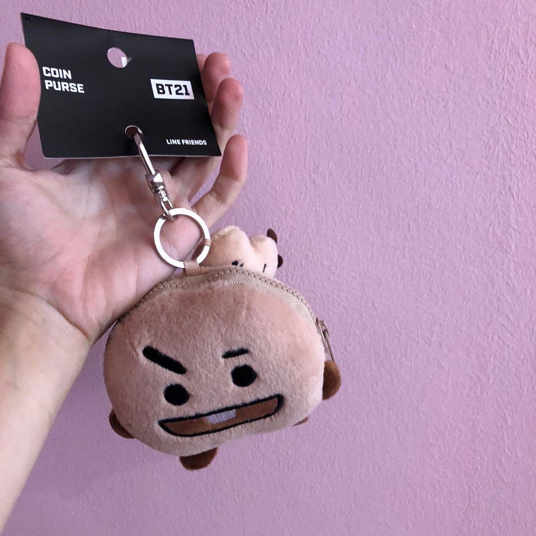 Bt21 shooky keychain pouch, Hobbies & Toys, Memorabilia & Collectibles ...
