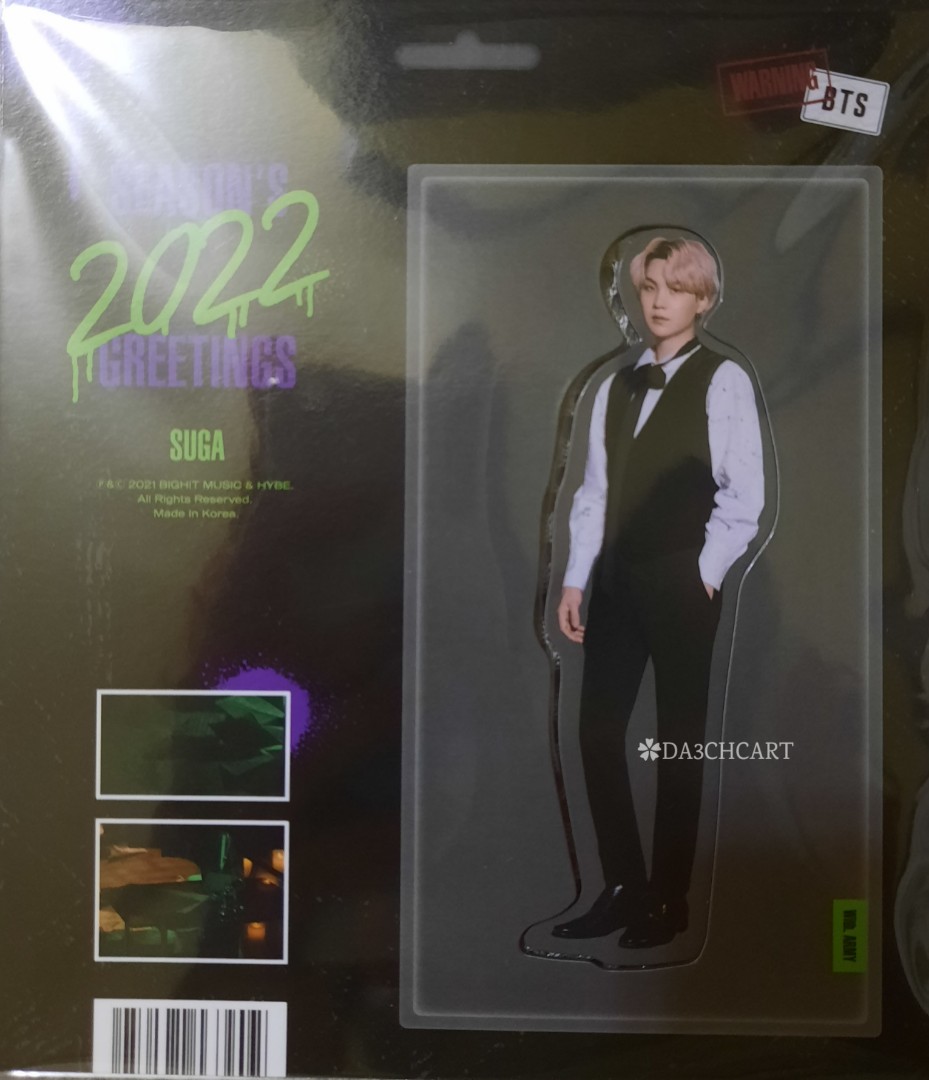 BTS SG 2022 Suga / Yoongi Paper Magnet, Hobbies & Toys, Memorabilia & Collectibles, K-Wave on ...