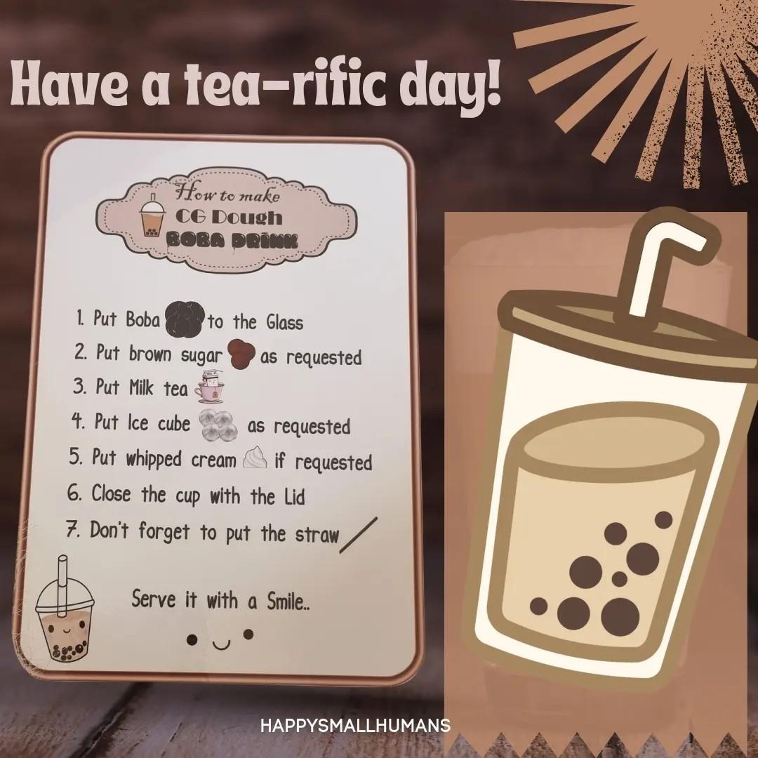 (Pre order) Educational Bubble Tea Play Set, Hobbies & Toys, Toys ...