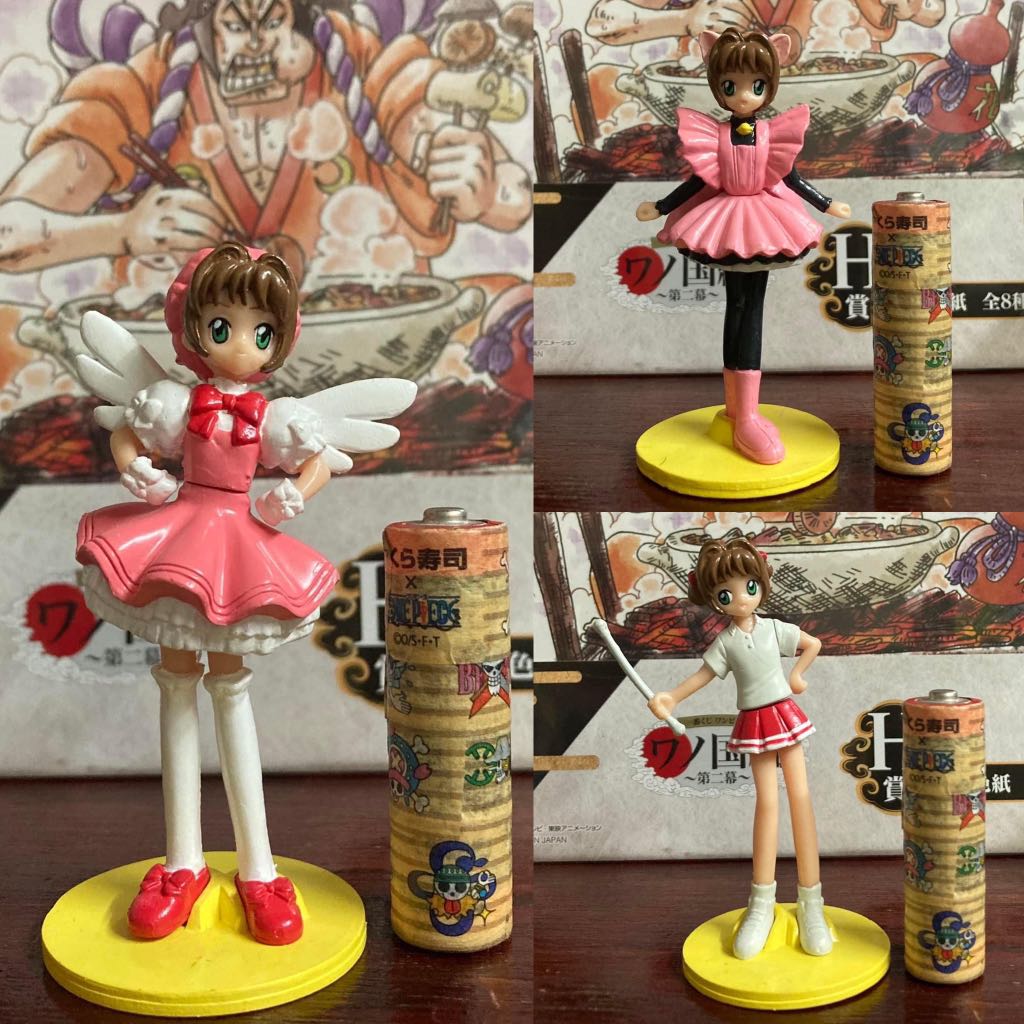 Cardcaptor Sakura Mini Figures, Hobbies & Toys, Toys & Games on Carousell