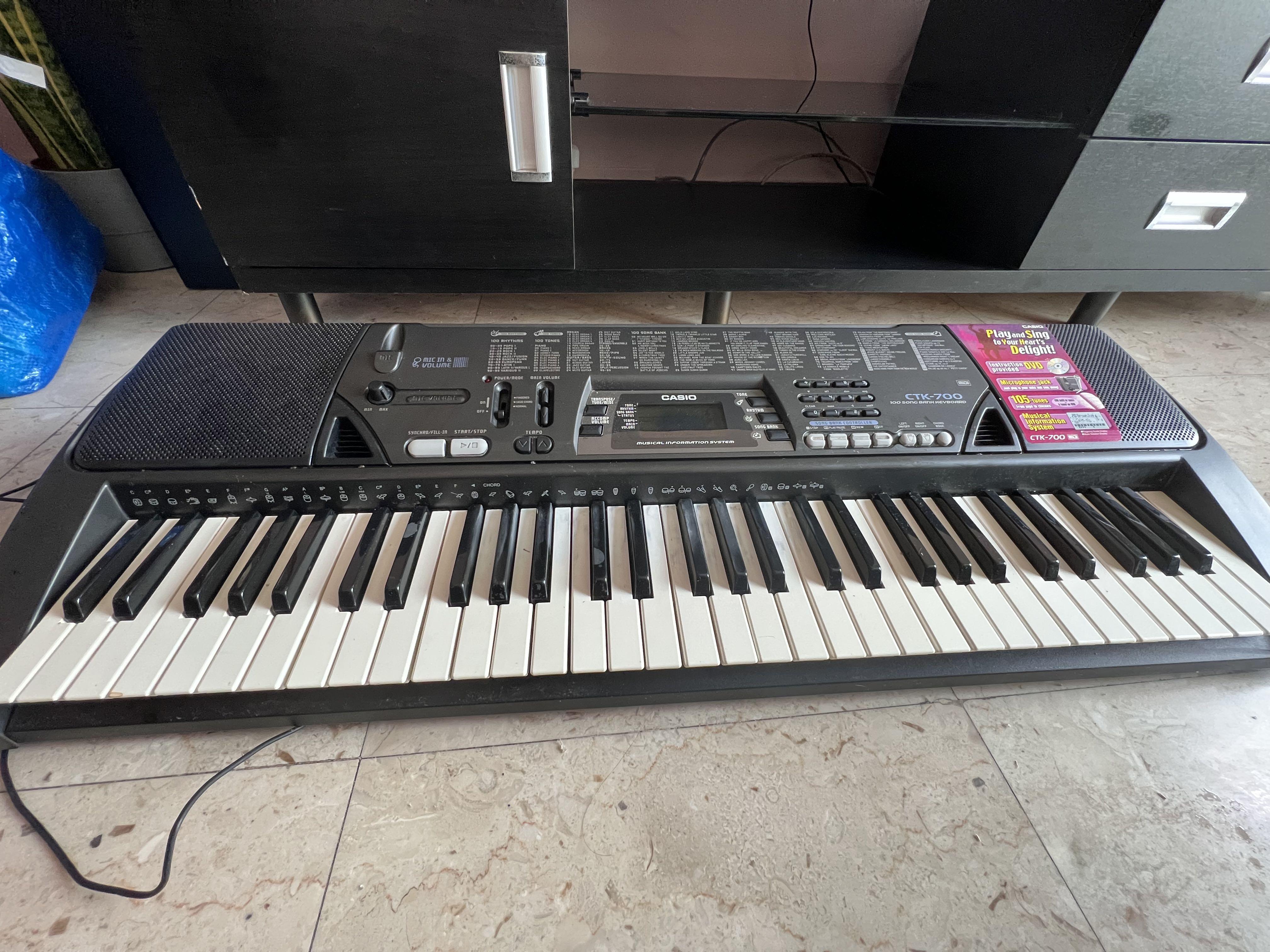 Casio Keyboard CTK 700, Hobbies & Toys, Music & Media, Musical Instruments on Carousell