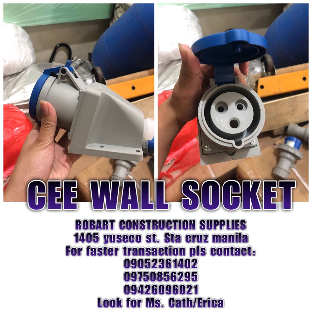 CEE WALL SOCKET, Commercial & Industrial, Industrial Equipment on Carousell