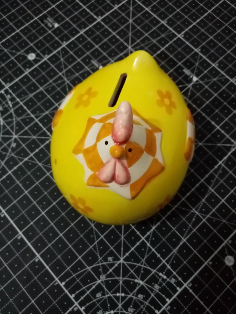 Ceramic Chicken Coin Bank, Hobbies & Toys, Stationery & Craft, Craft ...