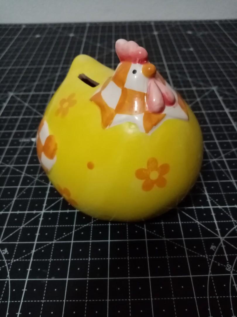 Ceramic Chicken Coin Bank, Hobbies & Toys, Stationery & Craft, Craft ...