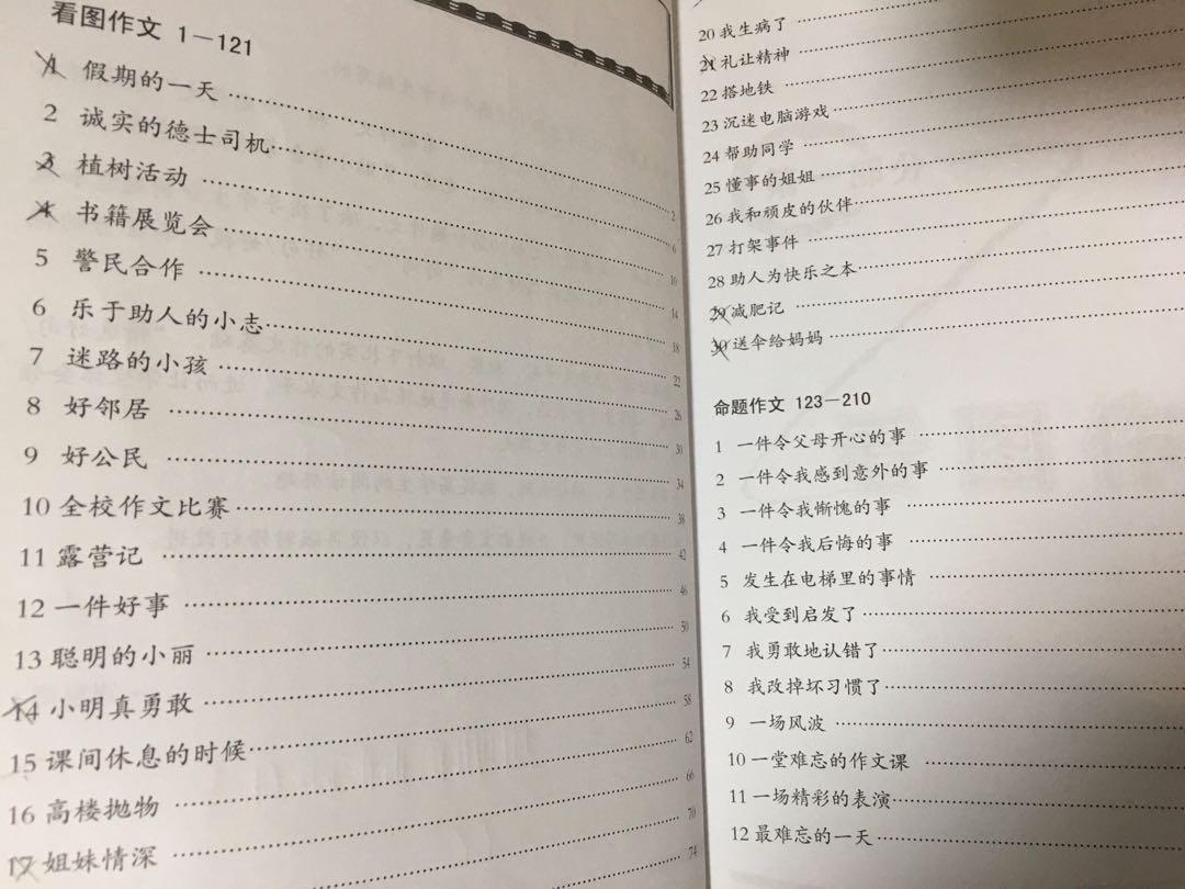 Chinese model compo p4, p5, p6 psle, Hobbies & Toys, Books & Magazines ...