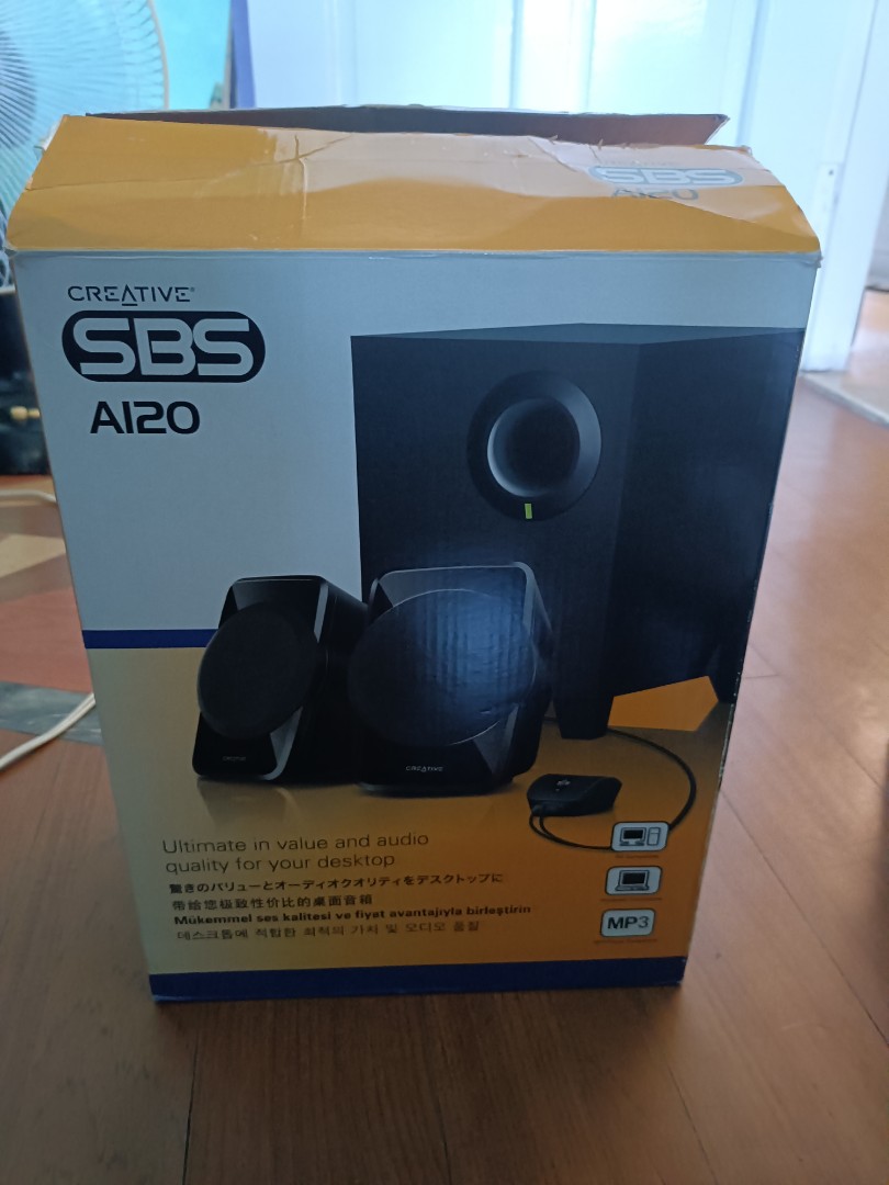CREATIVE SBS A120 SPEAKERS, Audio, Soundbars, Speakers & Amplifiers on ...