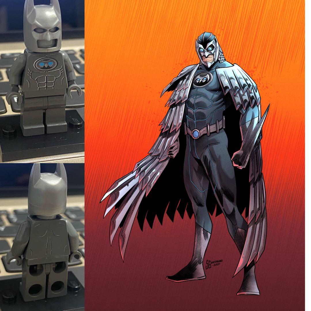 Custom Lego Owlman DC, Hobbies & Toys, Toys & Games on Carousell