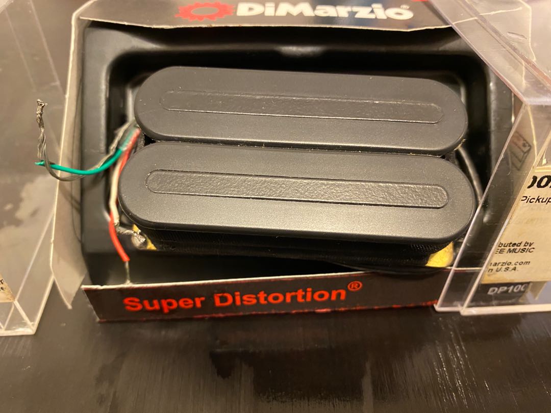 DiMarzio DP221 D Activator-X Neck & DP102 X2N Pickup suit for esp ...