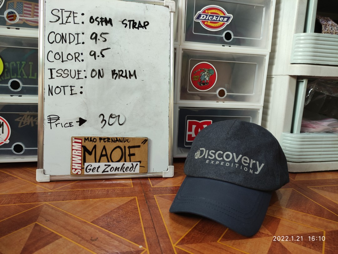 Discovery, Men's Fashion, Watches & Accessories, Caps & Hats on Carousell