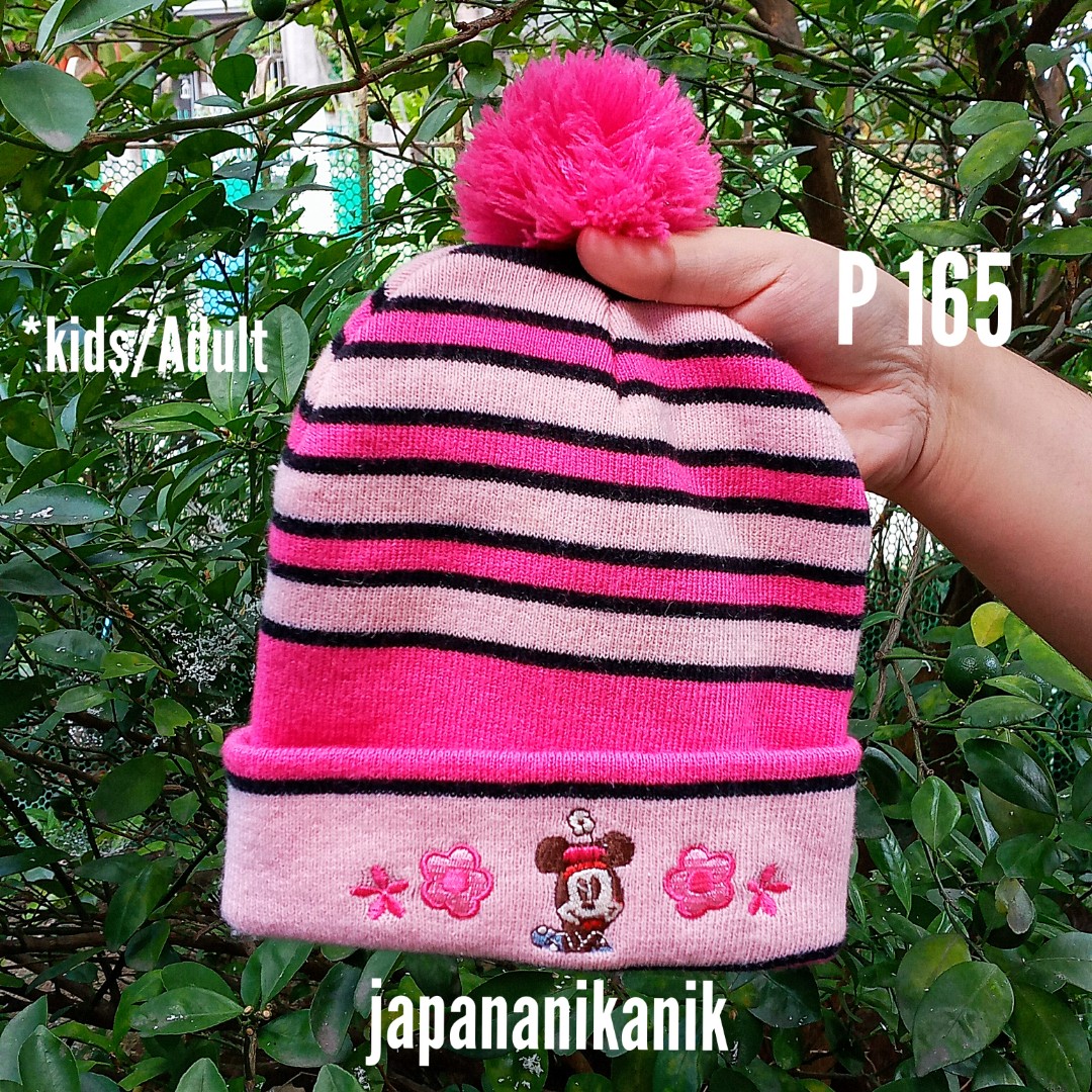 Disney Minnie Mouse Bonnet, Women's Fashion, Watches & Accessories ...