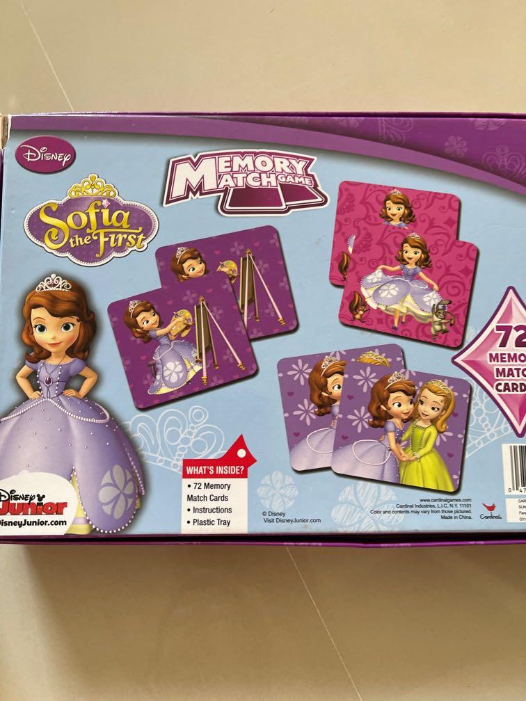 Disney sofia princess memory card game, Hobbies & Toys, Toys & Games on ...