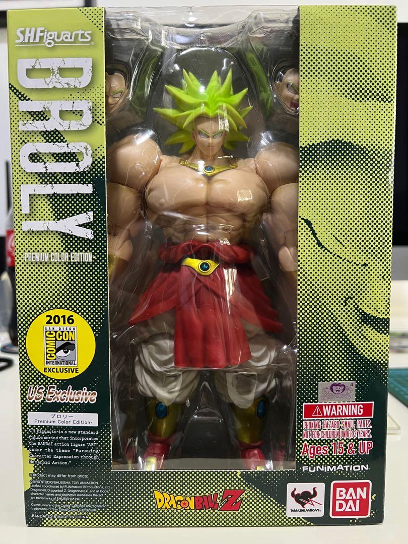 Dragonball shf broly sdcc 2016, Hobbies & Toys, Toys & Games on Carousell