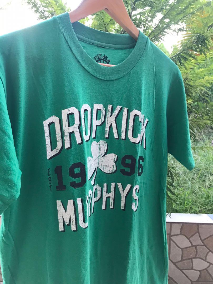 DROPKICK MURPHYS (MIDDLE FINGER) MEDIUM MENS 20 x 25, Men's Fashion ...
