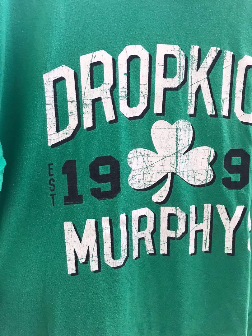 DROPKICK MURPHYS (MIDDLE FINGER) MEDIUM MENS 20 x 25, Men's Fashion ...