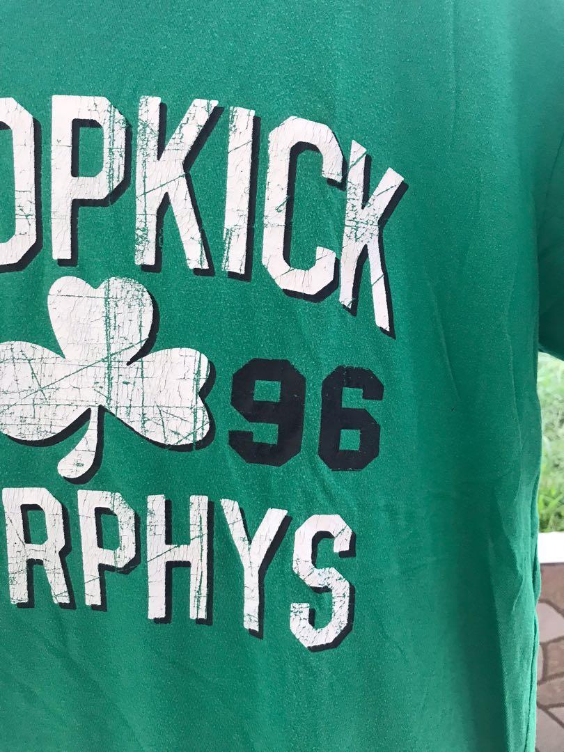 DROPKICK MURPHYS (MIDDLE FINGER) MEDIUM MENS 20 x 25, Men's Fashion ...