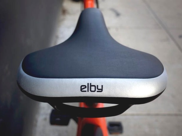 ELBY Made in Canada Heavy Duty Bike Bicycle Saddle Seat Black Leather ...