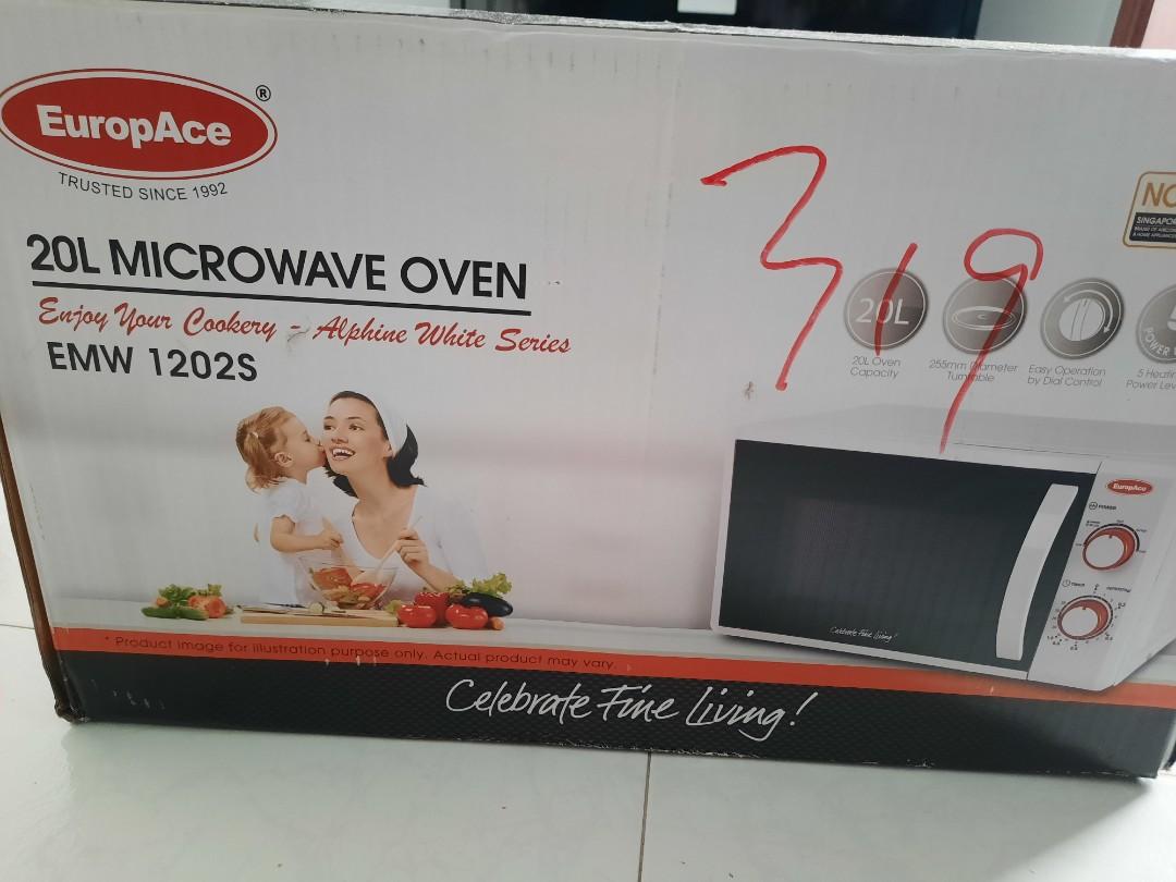 Europace 20L microwave oven, TV & Home Appliances, Kitchen Appliances ...