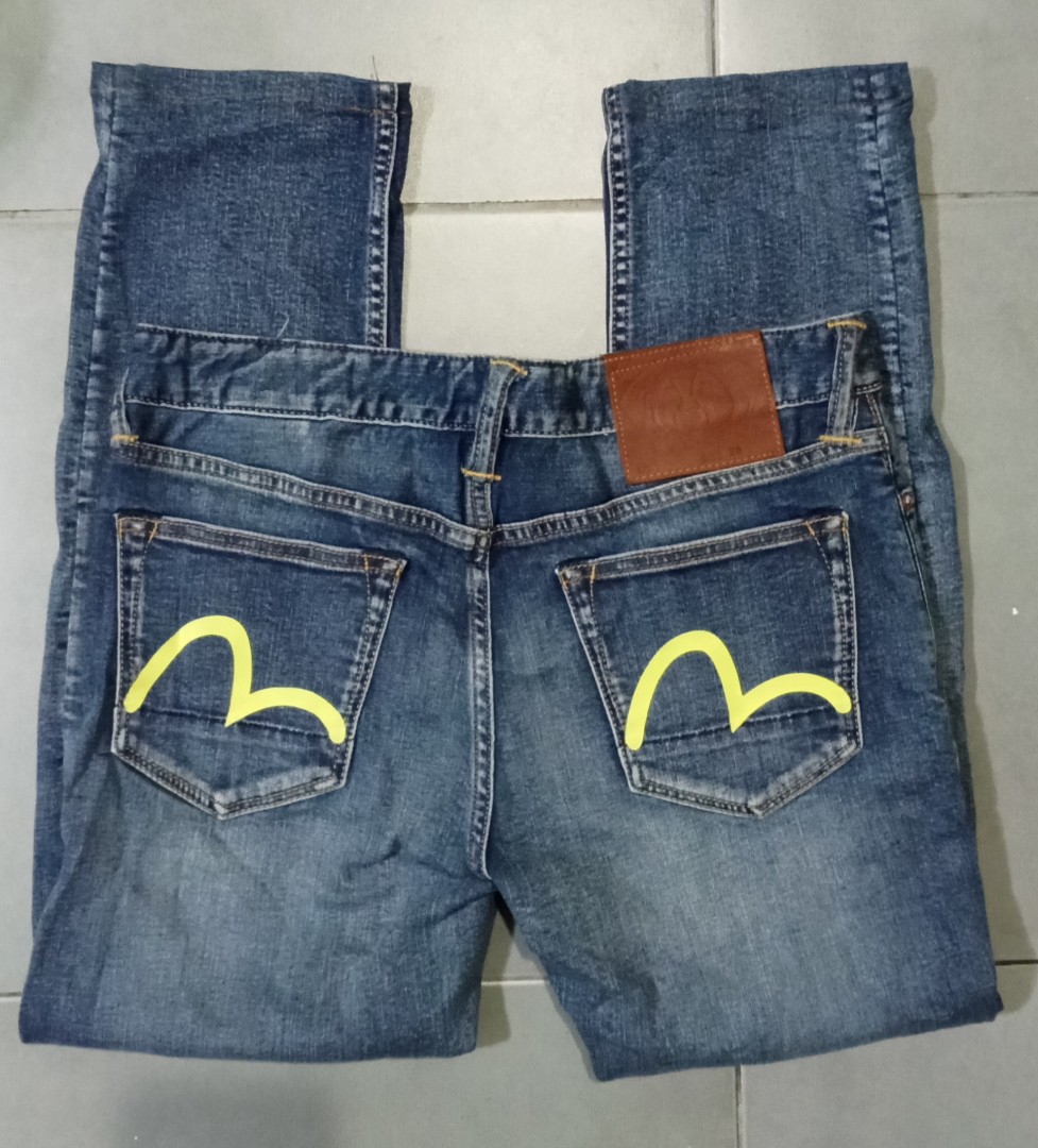 Evisu pants, Women's Fashion, Bottoms, Jeans on Carousell