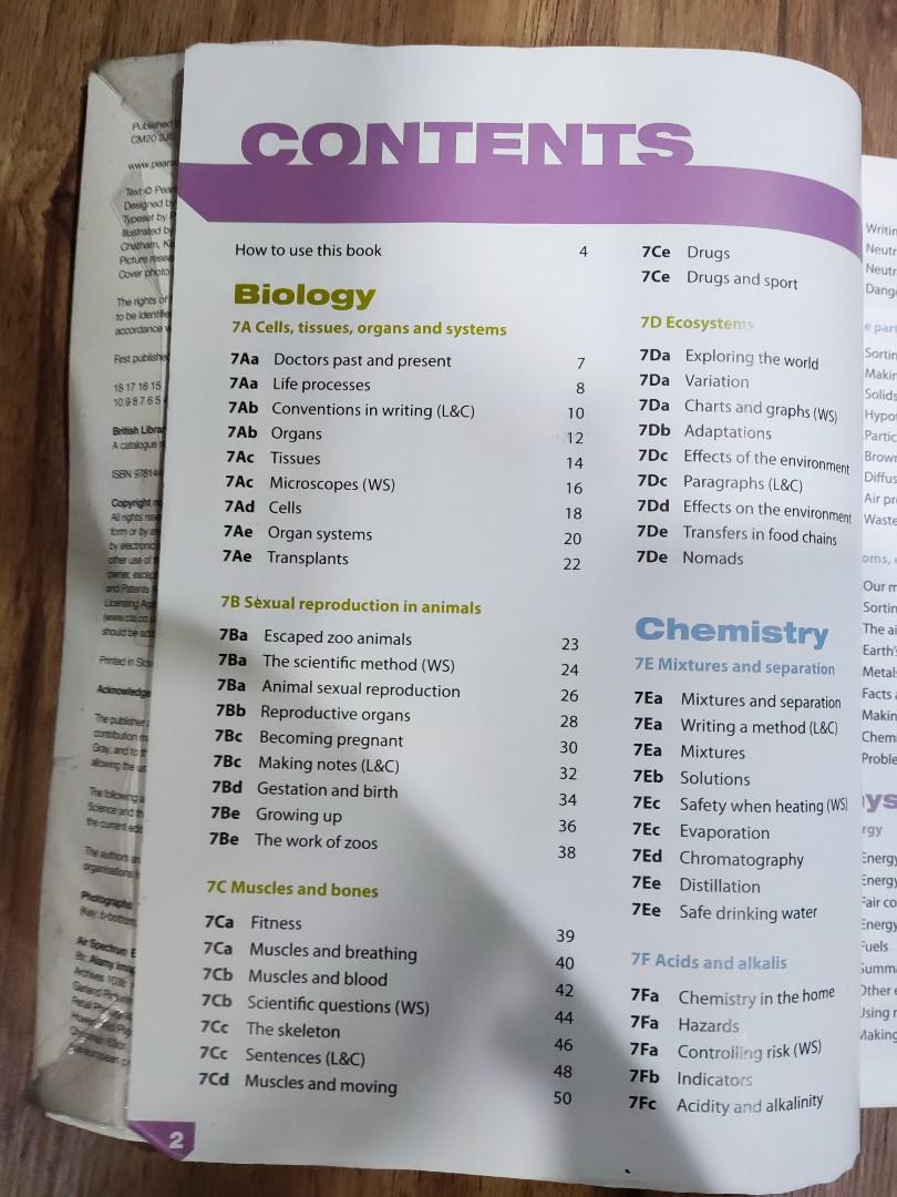 Exploring Science Working Scientifically - Sb Year 7, Hobbies & Toys, Books & Magazines ...