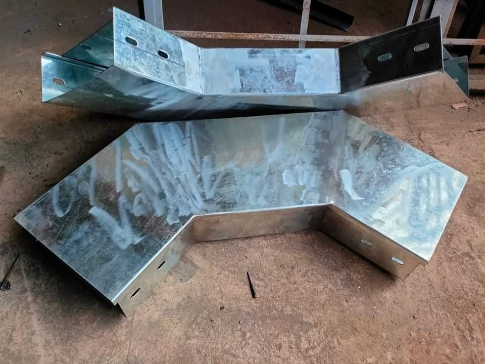 Fabrication of Elbows, Cable Trays perforated wireway, Commercial ...