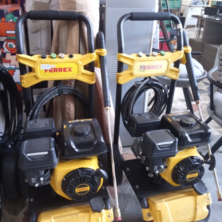 FERREX PETROL PRESSURE WASHER 209CC, Furniture & Home Living, Cleaning ...