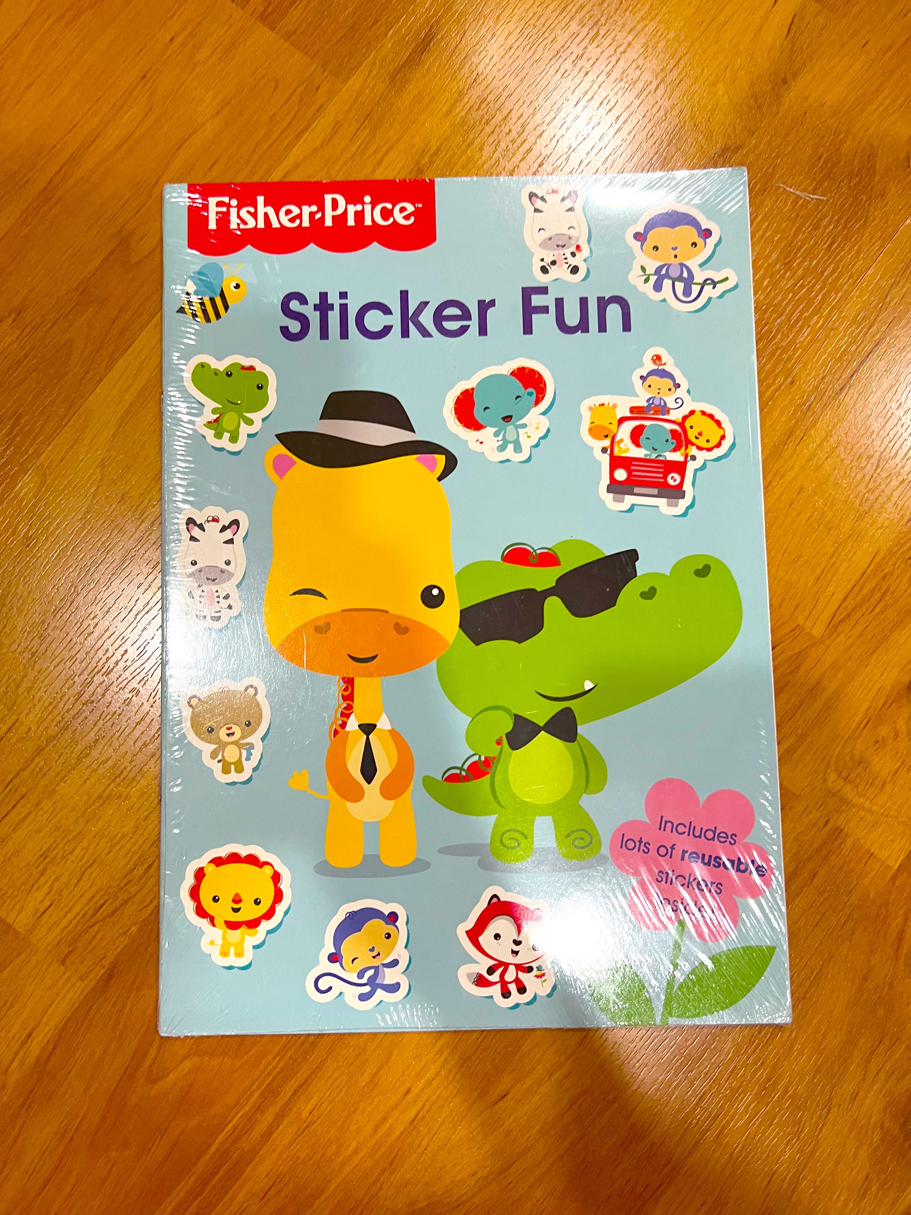 Fisher-Price Sticker Fun Activity Book, Hobbies & Toys, Books ...