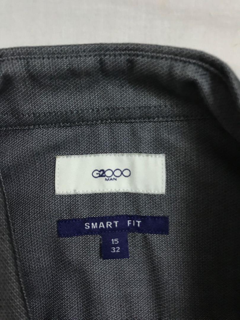 G2000 smart fit long sleeve 15/32, Men's Fashion, Tops & Sets, Formal ...