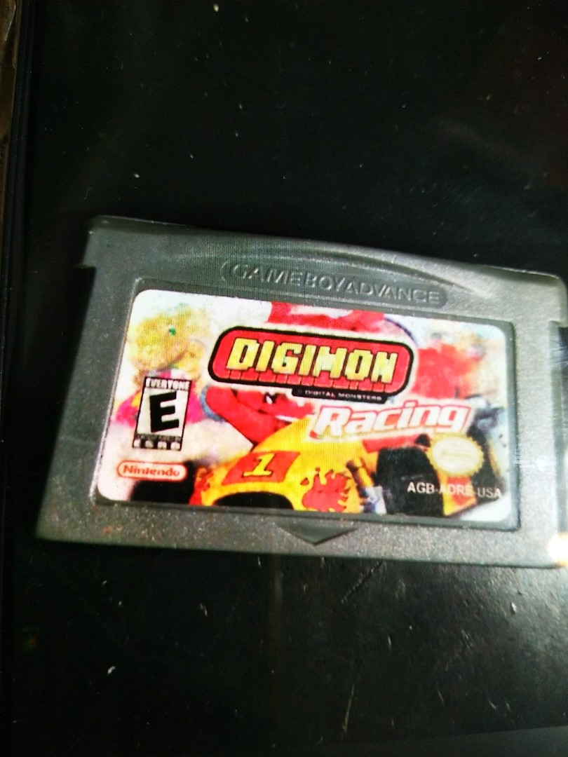 Gameboy GBA 遊戲帶 DIGIMON RACING 美版, 電子遊戲, 電子遊戲, Nintendo 任天堂 - Carousell